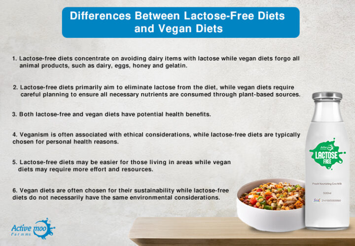 Lactose-Free Vs Vegan: What's The Difference? - Active Moo Farmms